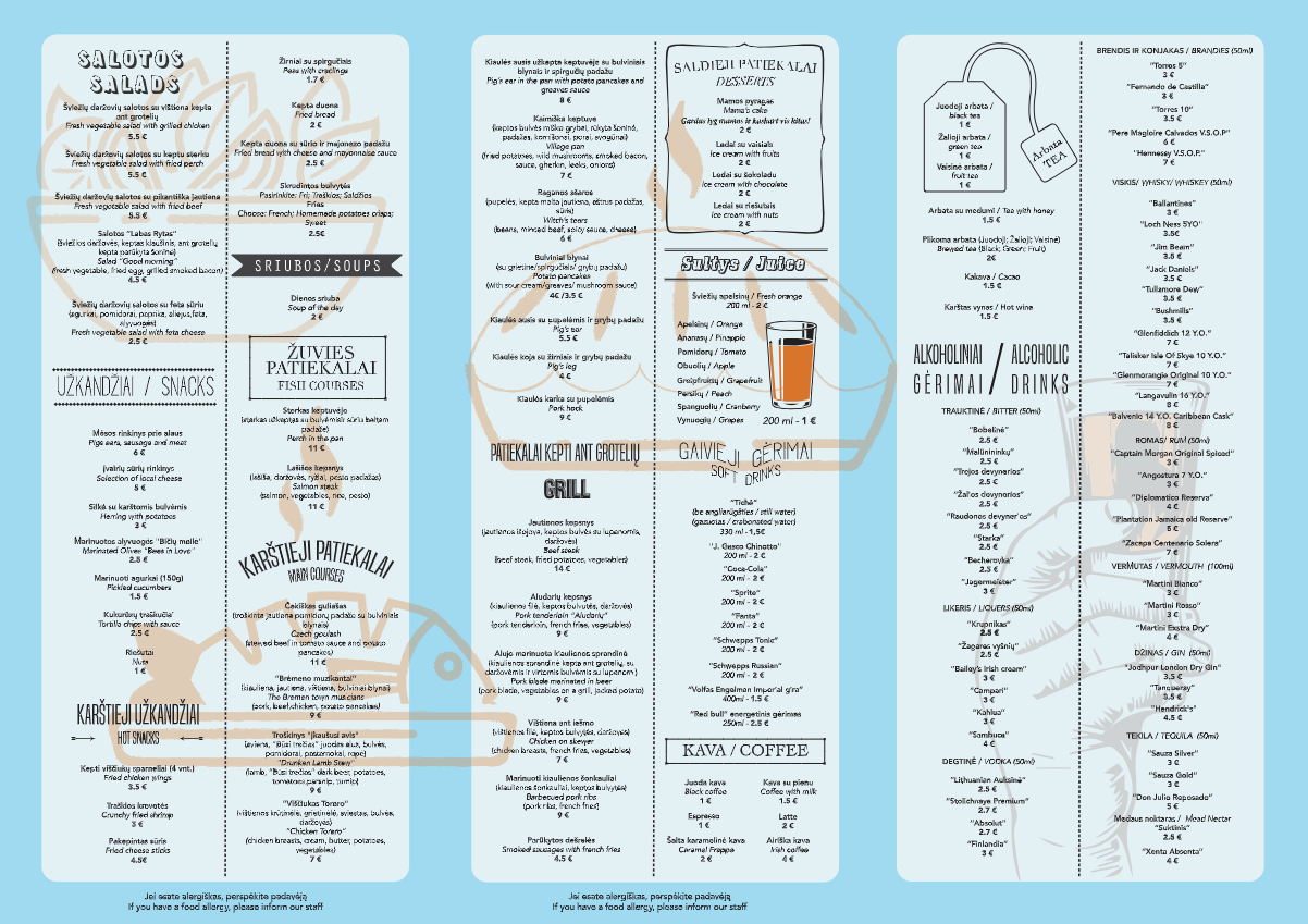 Būsi trečias | MENIU